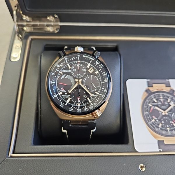 Citizen Promaster Bullhead Limited Edition Eco-Drive Chronograph Watch ...