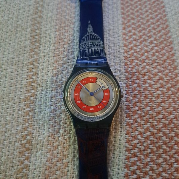 Swatch London Special Edition Watch RARE GN190-2000 | WatchCharts ...