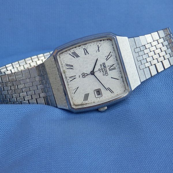 Seiko Quartz QT 0822 Stainless Steel Made In Japan Rare Vintage 1974 ...