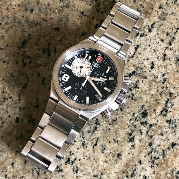 Victorinox Swiss Army Convoy (241158) Stainless Steel Chronograph Men's ...