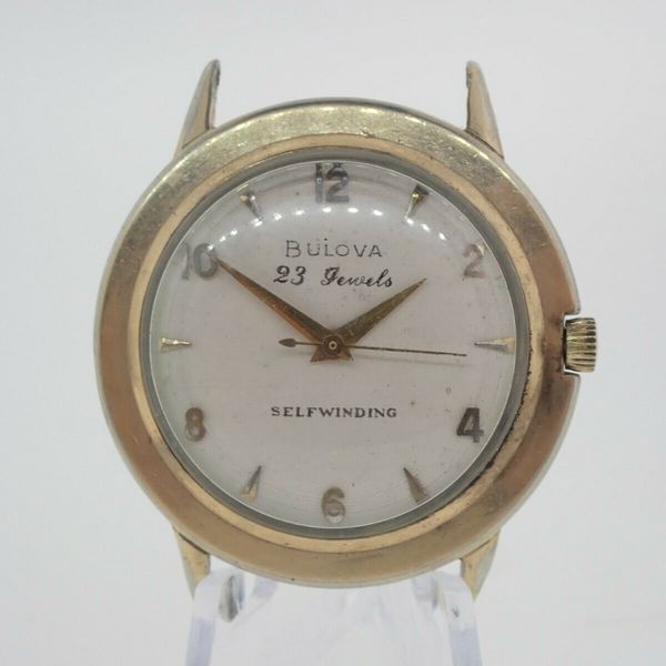 Vintage 10BPAC 1959 Bulova 23J Self-Winding / Automatic Men's Watch 10k RGP | WatchCharts ...
