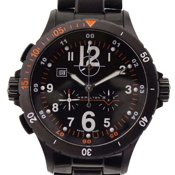 HAMILTON [Hamilton] H74592133 H745920 Khaki Air Chronograph Chronograph ...