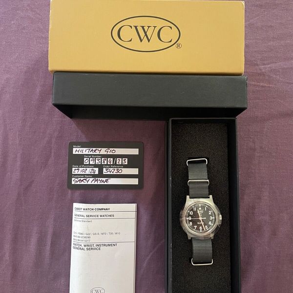 CWC G10 original, purchased 2024 NEW | WatchCharts Marketplace