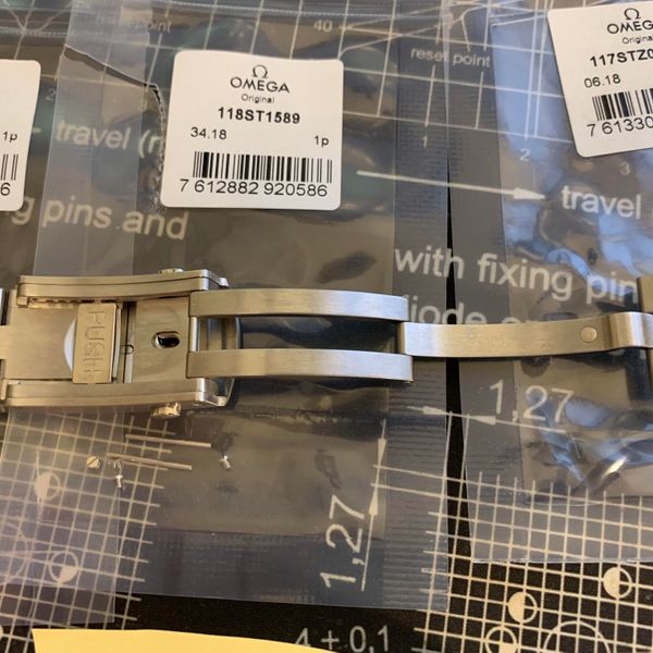 [WTS] Omega Micro-adjustable clasp + 2 x endlinks (for Speedmaster or ...