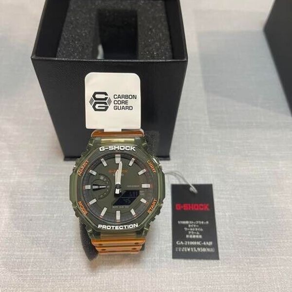 Casio G-SHOCK GA-2100HC-4AJF Carbon Core Guard Structure Watch NEW ...
