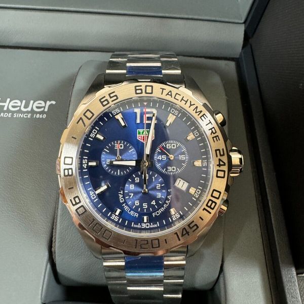 TAG Heuer CAZ101K.BA0842 Formula 1 Chronograph Quartz Blue Mens Watch ...