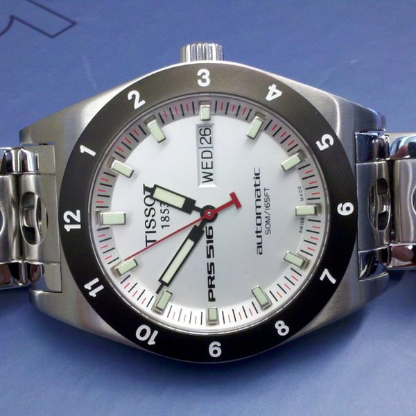 Tissot PRS 516 Automatic 40 T91.1.483.31 Price as of September 2025 | WatchCharts