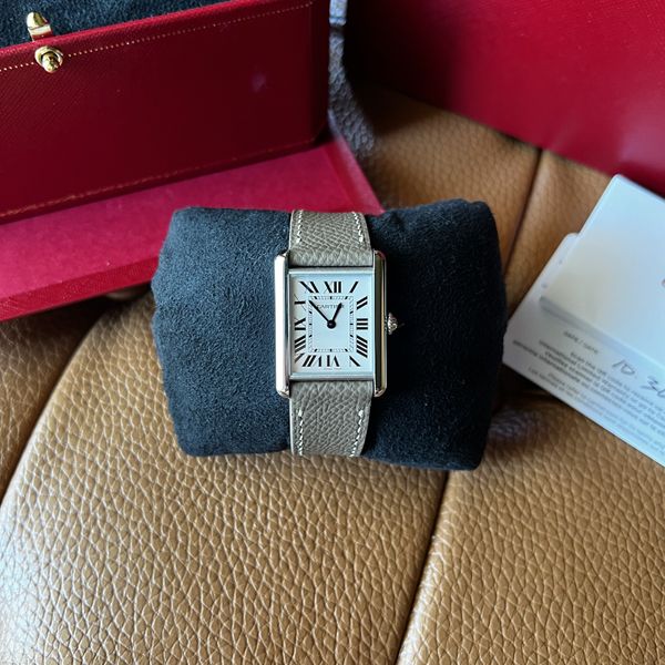 [$2,700 USD] LNIB Cartier Tank Must Large WSTA0041 | WatchCharts ...