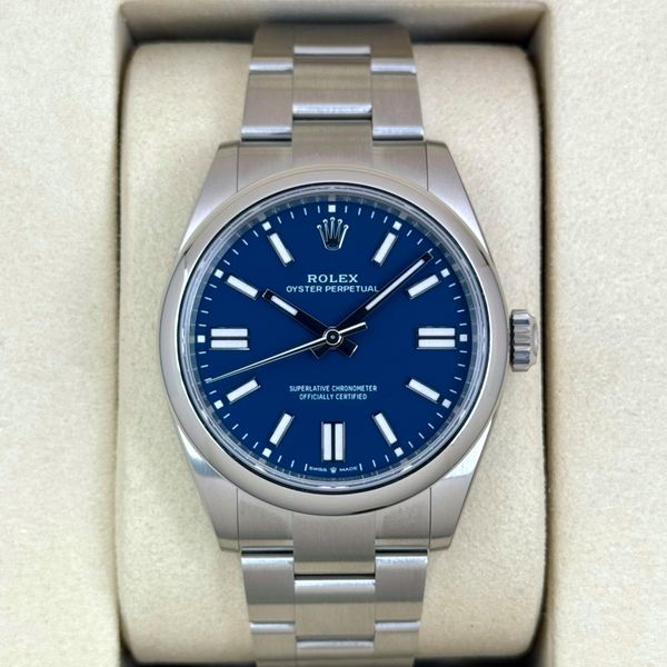 [WTS] NEW 2025 Rolex Oyster Perpetual 41mm 134300 Med Blue Dial ...