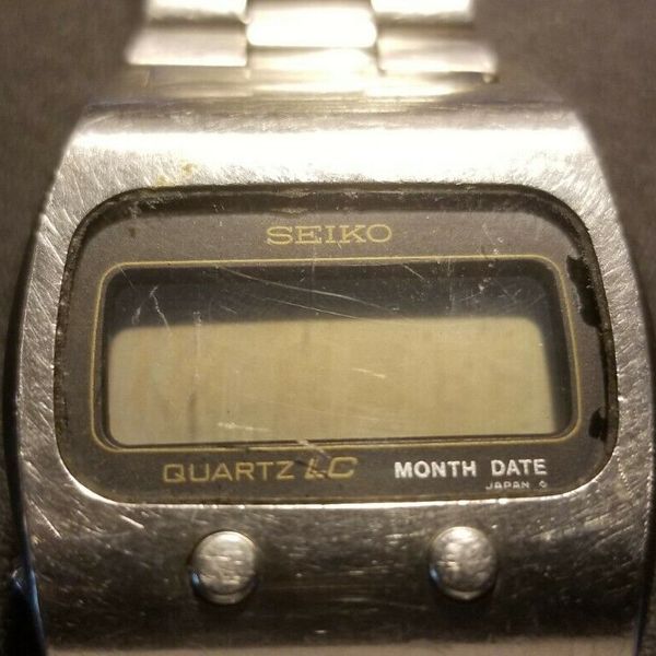 Vintage Seiko LED Watch w/Band 0439-5007- Parts or Repair | WatchCharts ...