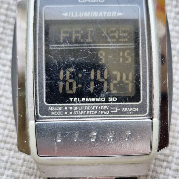 CASIO A210 TELEMEMO 30 (1637) WATCH VINTAGE | WatchCharts Marketplace