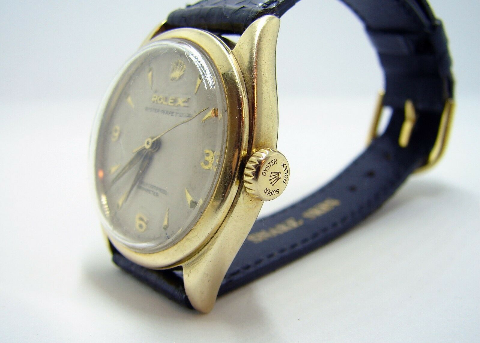 Rolex Oyster Perpetual 14k Gold No Date Ref. 6084, circa 1953 Mens ...