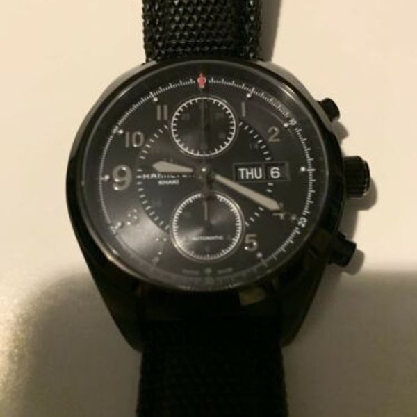 Hamilton Men's KHAKI FIELD AUTO CHRONO Jack Ryan Watch H71626735 ...