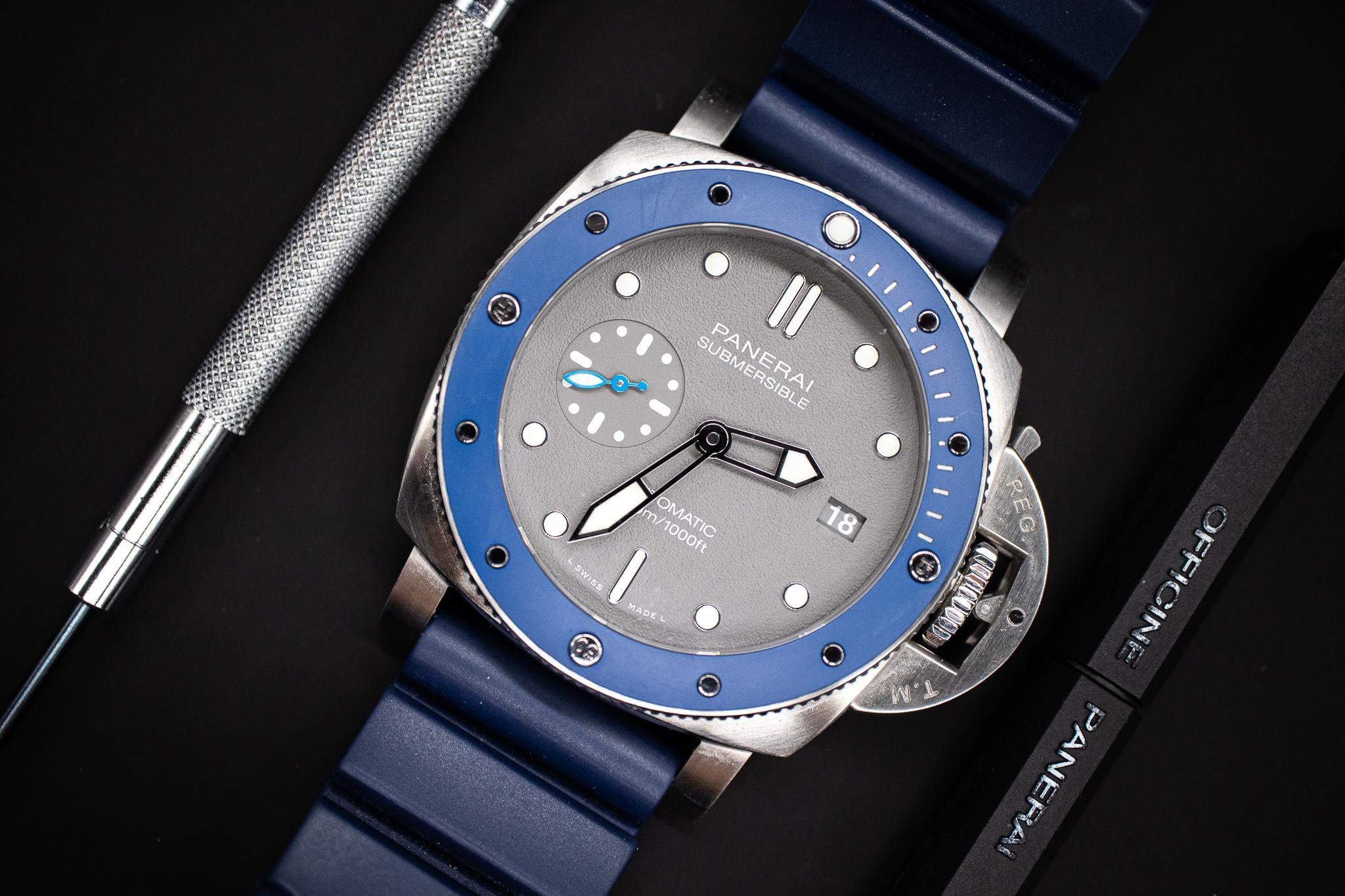 [WTS] Panerai Submersible Gray Men's Watch - PAM959 Automatic | WatchCharts