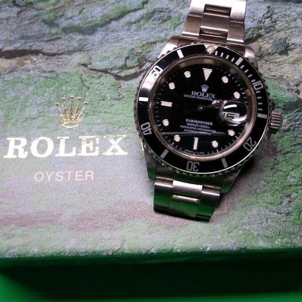 Rolex Submariner Date Men's Black Watch - 126610LN | WatchCharts ...