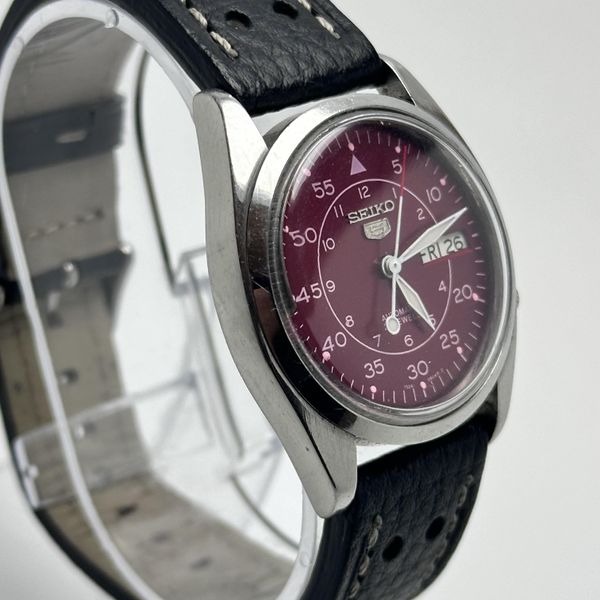 [WTS] Seiko 5 Sports Military 7S26 Automatic 21 Jewels Men's red Watch ...