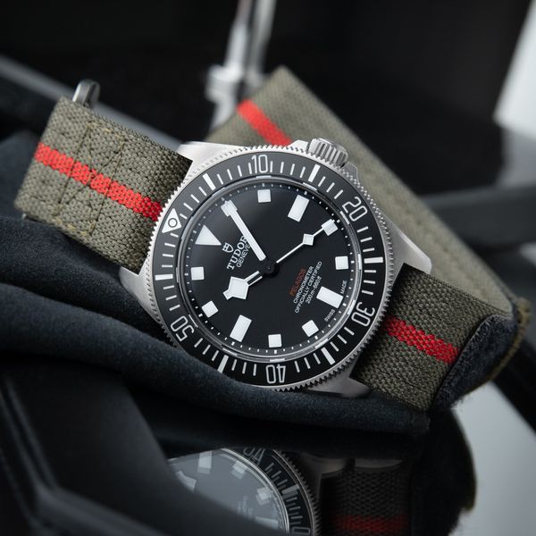 Tudor Pelagos FXD Black Dial Titanium Ceramic NATO STRAPS 42mm ...
