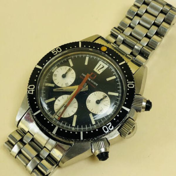 Universal Geneve Space Compax 238872 winding cal.85 mens | WatchCharts ...