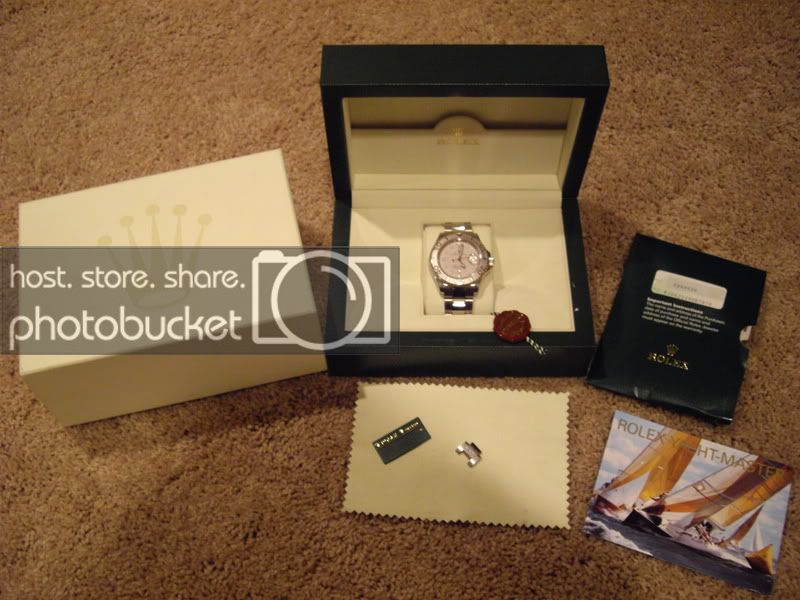 SOLD: Rolex 16622 Yachtmaster Z Serial Box & Papers | WatchCharts