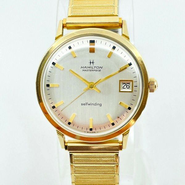 Vintage Hamilton Masterpiece 10K Gold Filled Selfwinding/Automatic ...