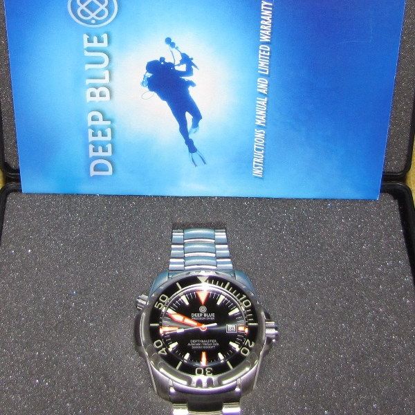 Deep Blue Depthmaster 3000 - Black Dial / Bezel | WatchCharts Marketplace