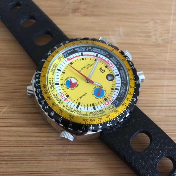 FS: Sorna World Timer Automatic - MINT | WatchCharts Marketplace