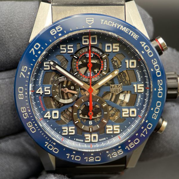 [WTS] Tag Heuer Carrera 45mm.Ref:Car2A1N.Full set.$2699 | WatchCharts ...
