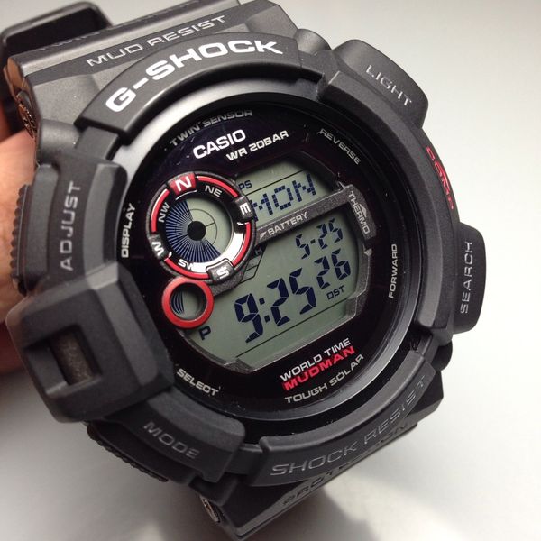 Casio G-Shock G9300 Mudman, solar compass thermo ***cheap ...