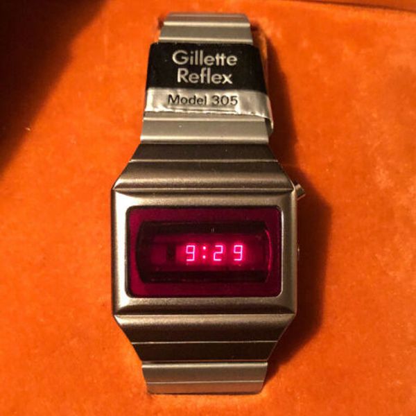 Rare Gillette 1976 Reflex Digital Men’s Watch | WatchCharts Marketplace