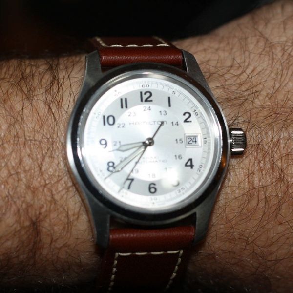 [WTS] Hamilton Khaki Field Automatic Silver Dial H70455553 | WatchCharts