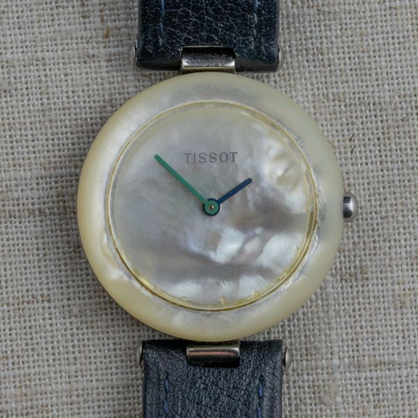 Vintage TISSOT Rock Watch R150 - Mother of Pearl - 1980s - Runs well ...