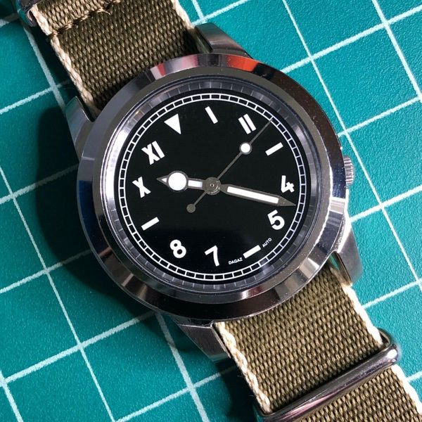 Seiko SNKK27 Dagaz California Dial / Lollipop Hands Mod w/ Bonus NATO ...