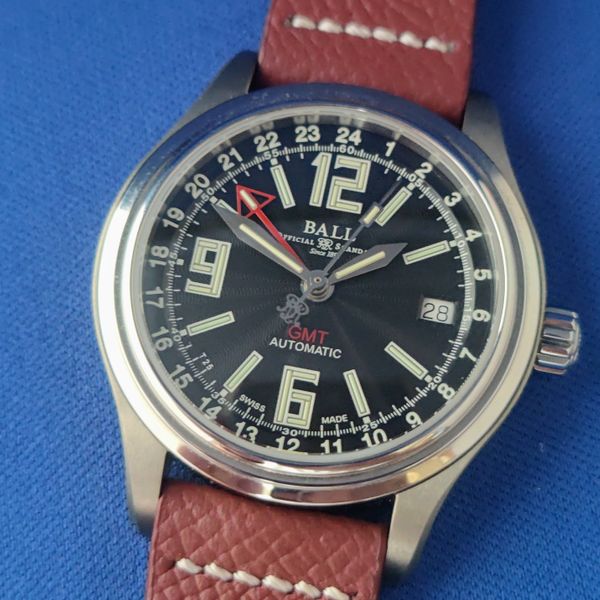 [$650 USD] Ball Trainmaster GMT - Titanium - $650 | WatchCharts Marketplace