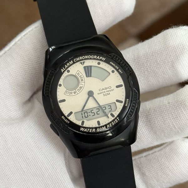 Rare Vintage Casio AW-37 Menâ s Ana-Digi Sports Watch Module 747 JDM ...