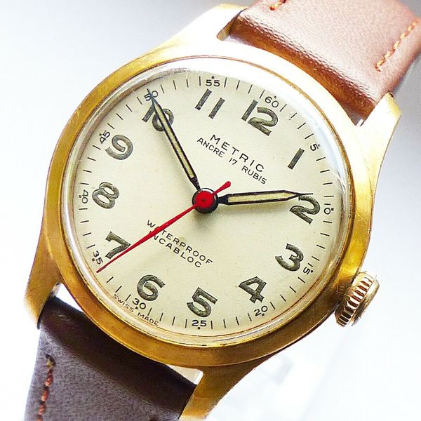 Pallas EPPO 17 JEWELS NICE Men's Vintage Wristwatch 60er years ...