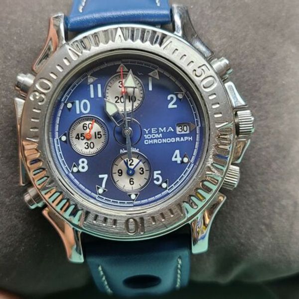 Vintage Classic Yema Chronograph Watch ETA movement Y182- Grade 7 Excellent | WatchCharts ...