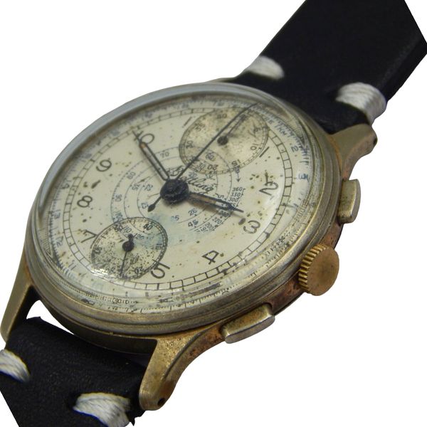 Breitling Chronograph Vintage Ref. 176 Venus 170 Caliber - Circa 1940s ...