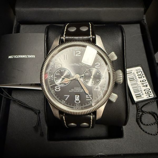 Hamilton Khaki Field Pioneer Chronograph h60416583 | WatchCharts ...