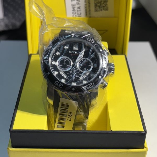 Invicta Pro Diver 6977 Master of the Ocean Chronograph Watch Work Mint ...