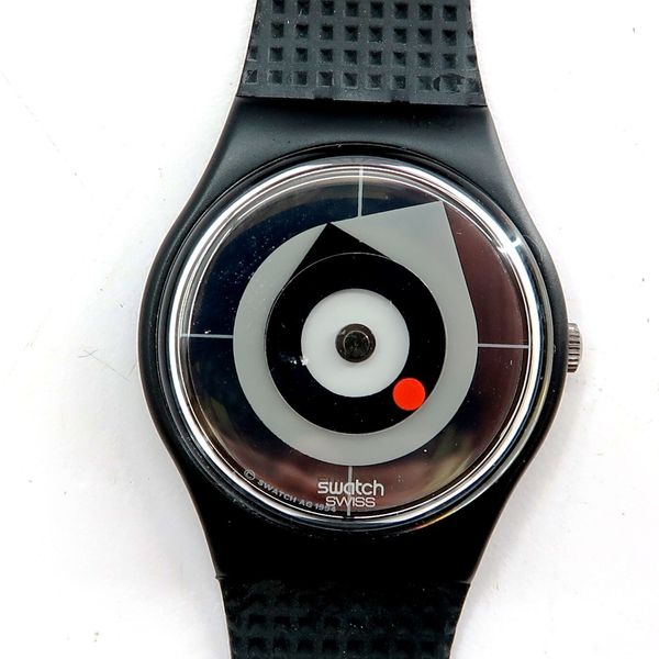 NEW Swatch Watch POINT OF VIEW GZ146 Stompset Munich NOS 1995 German ...