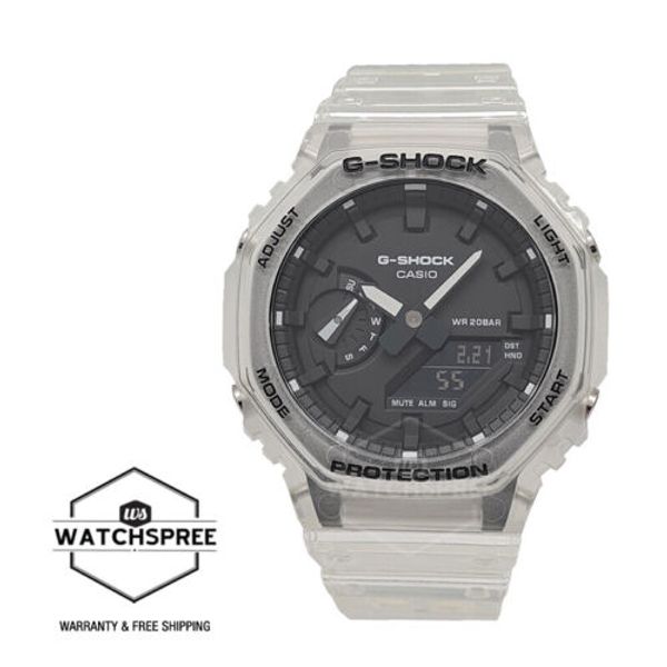 Casio G-Shock Transparent Pack Series Carbon Core Guard Structure ...