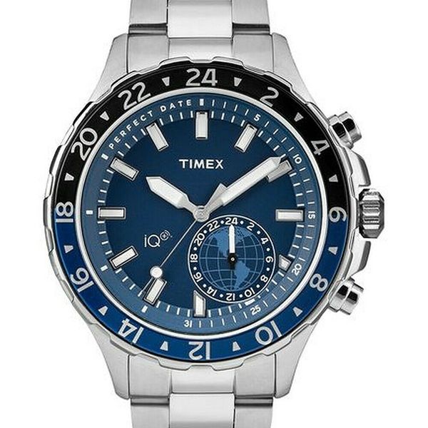 New Timex Men's IQ+ Move Multi-Time Activity Tracker Smart Watch ...