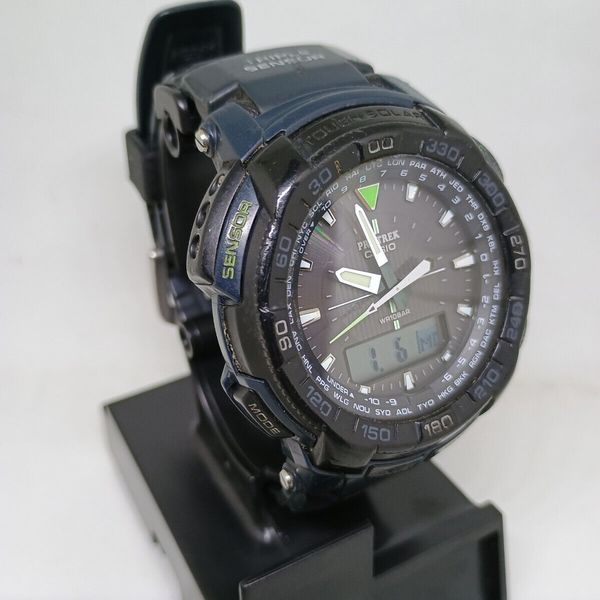 Casio Protrek Tough Solar Triple Sensor Watch PRG-550 Used | WatchCharts Marketplace