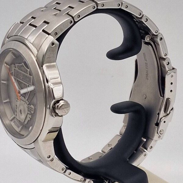 Harley Davidson Bulova,Menâ s watch, 3D dial, original bracelet,in good ...