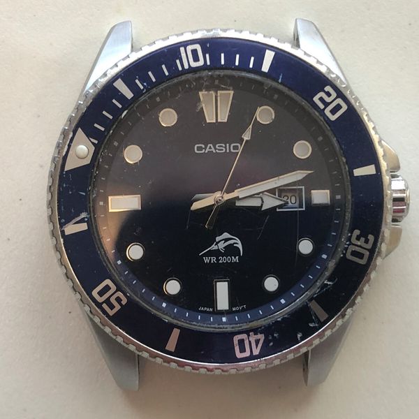 Parts/Repair: Casio MDV 106 "Marlin" Duro Dive Watch, Box, Papers ...