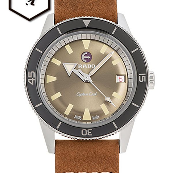 RADO Captain Cook Automatic Ref.R32500315 New Brown (RADO Captain Cook ...