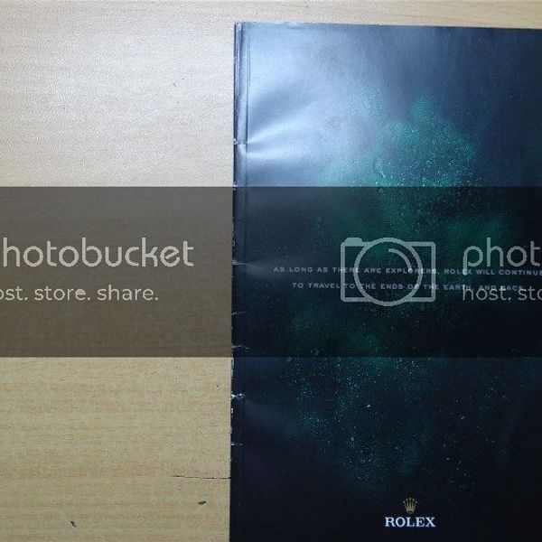 rare rolex brochure explorer | WatchCharts