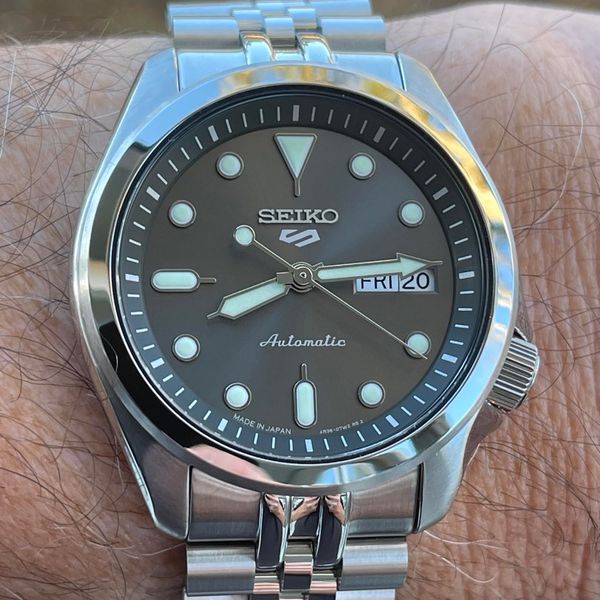 Seiko 5 SRPE51K1 with Strapcode Jubilee | WatchCharts Marketplace