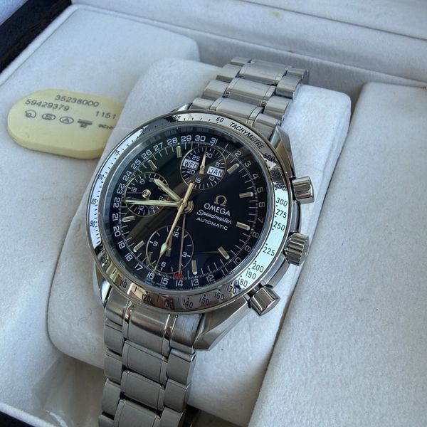 OMEGA Speedmaster 3523.8 Triple Date Men’s Watch | WatchCharts Marketplace