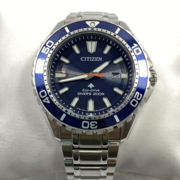 Citizen Eco-Drive Promaster Blue Dial Stainless Steel Men's Watch ...